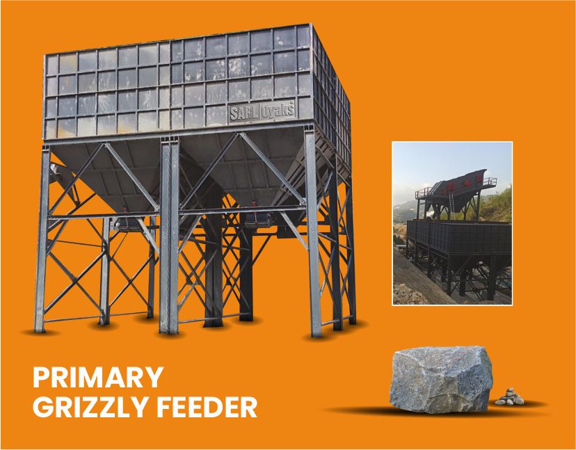 Primary Grizzly Feeder – Oyaks Machines
